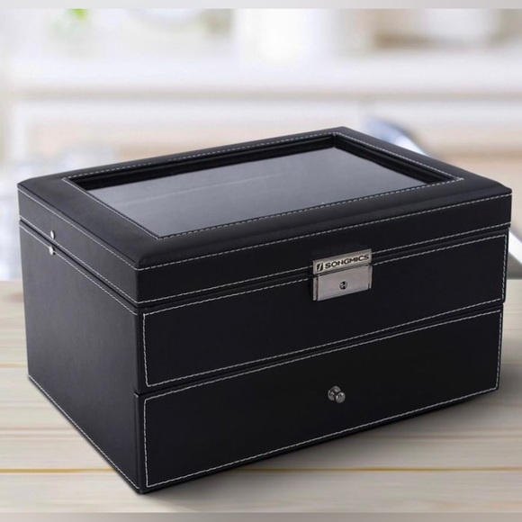 Storage & Organization | Songmics 2 Slot Watch Box | Poshmark